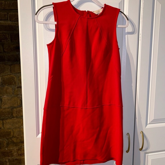 LOFT | Dresses | Loft Red Dress | Poshmark